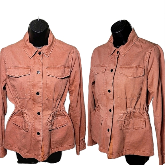 a.n.a | Jackets & Coats | Ana Pink Utility Jacket | Poshmark